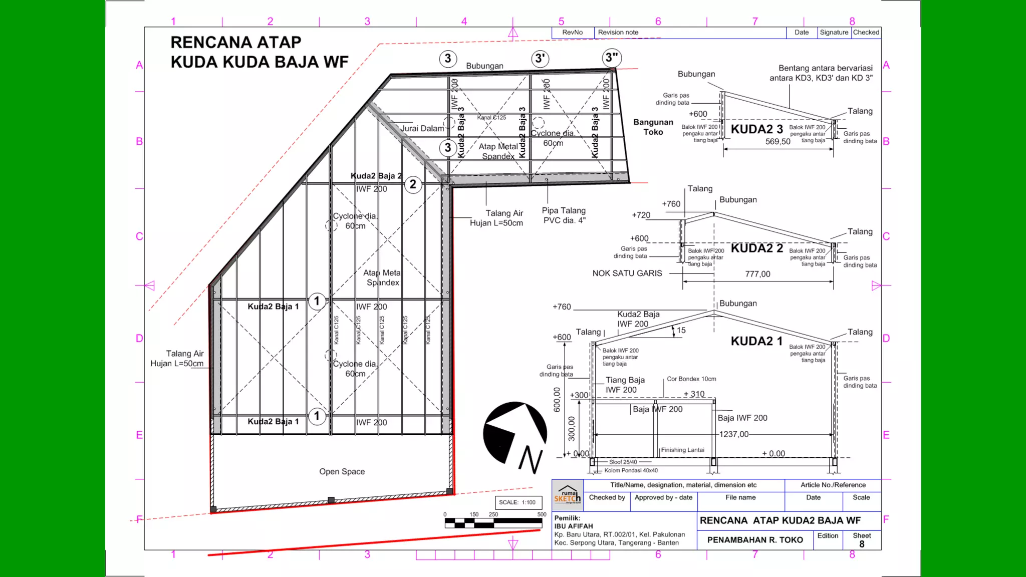 Design Gudang Sederhana di Serpong BSD | PPT