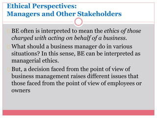 Why study Ethics | PPTX