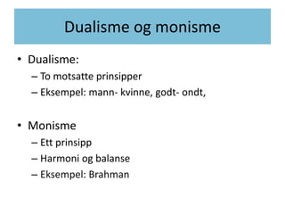 Gudsbegrepet hinduismen 8 kl | PPTX