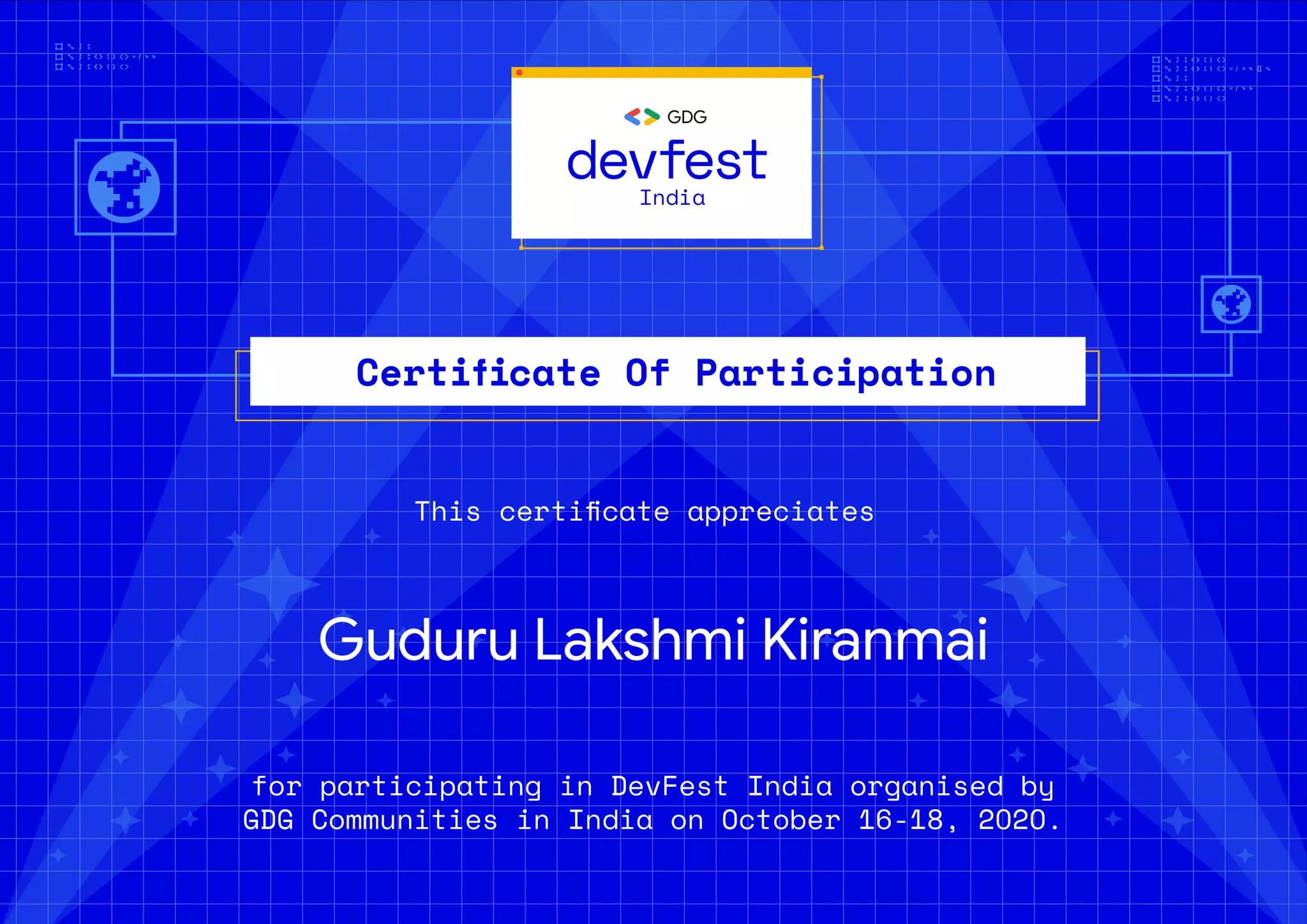 Guduru lakshmi kiranmai devfest-india | PPT