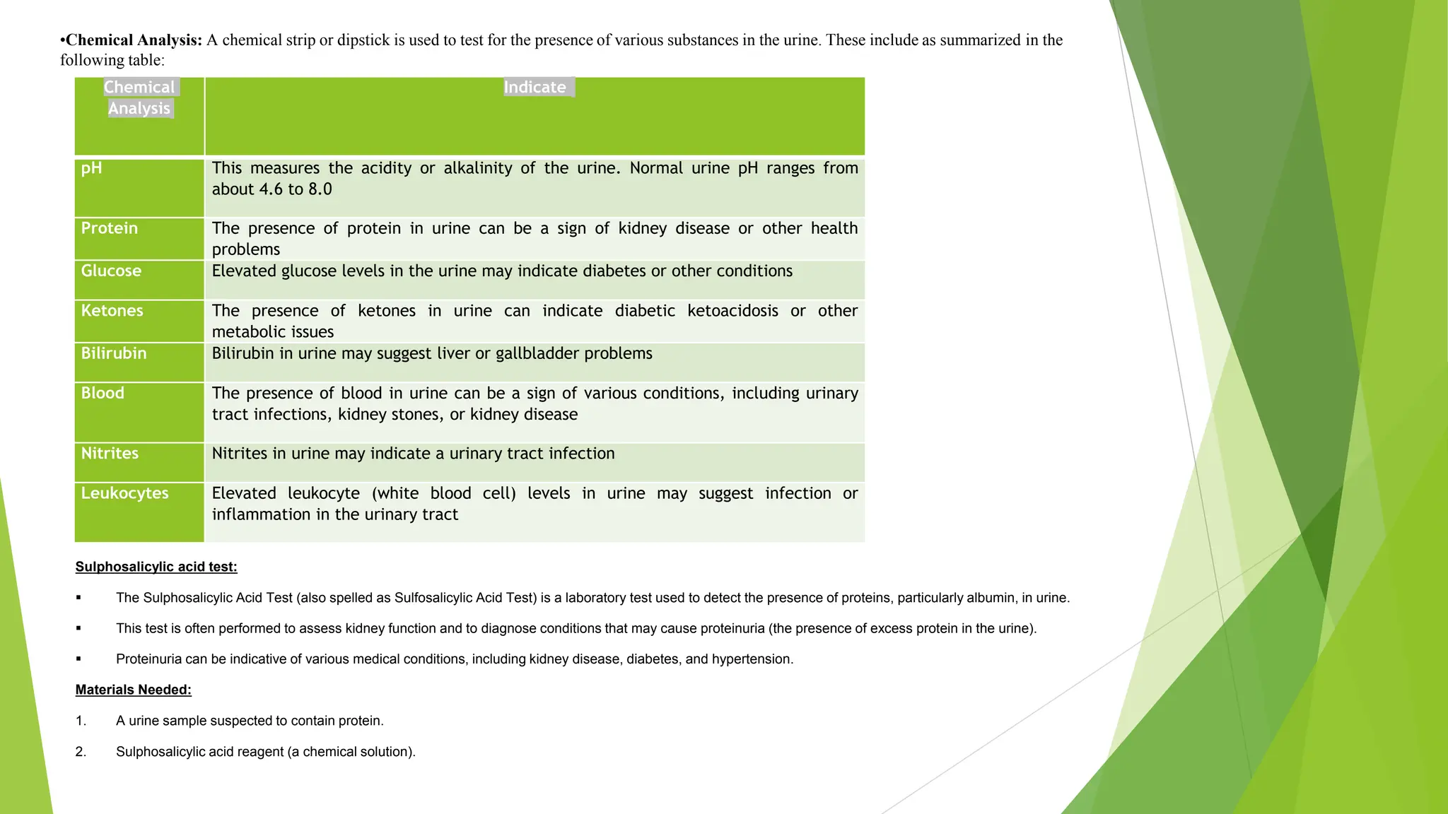 General Urine Examination (GUE) or Urinalysis | PPTX