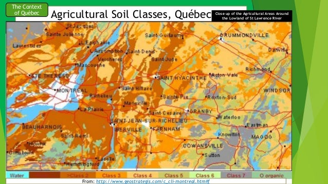 Agricultural Land Use Planning in Canada