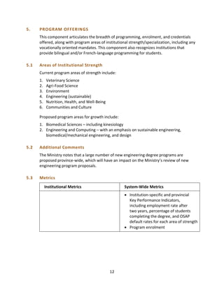 university of Guelph strategic mandate agreement | PDF