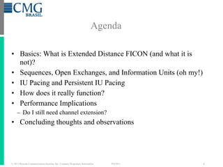 Desmystifying Extended Distance FICON (aka Persistent IU Pacing), por ...