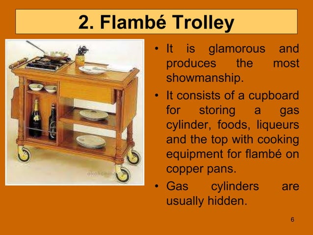 Gueridon service | PPT