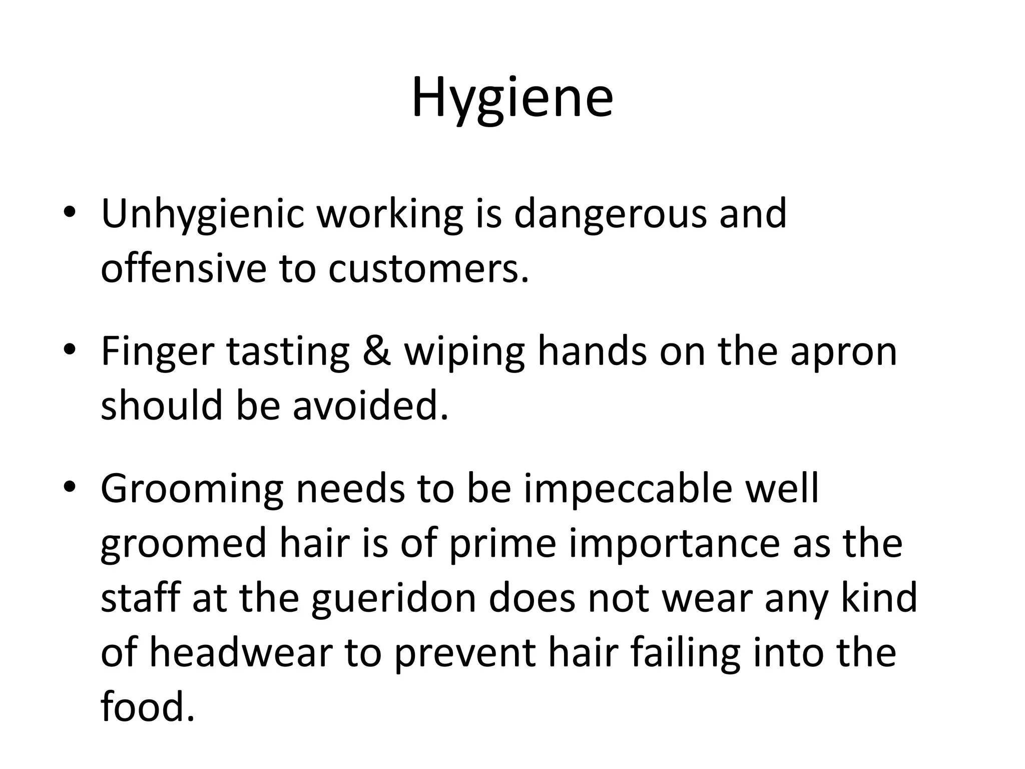 Gueridon Service.ppt- a specialized service | PPT