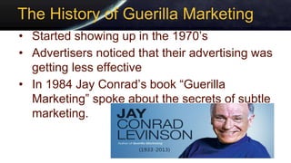 Guerilla marketing | PPTX