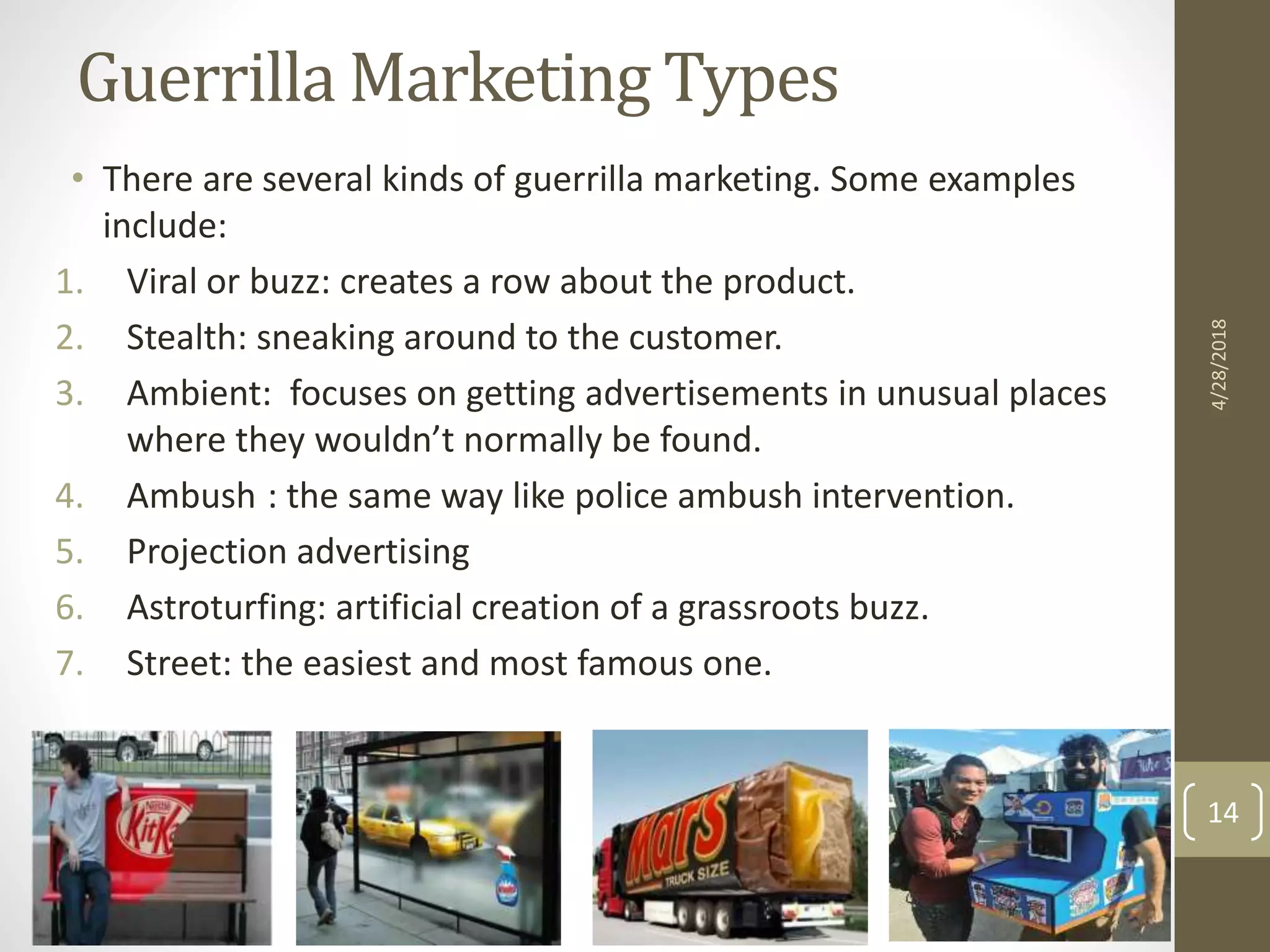 Guerilla marketing | PPTX
