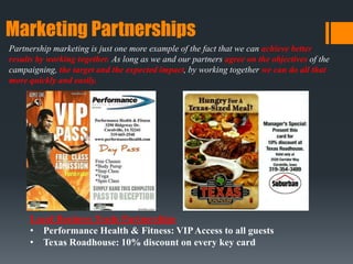 Guerilla Marketing & Partnerships | PPTX