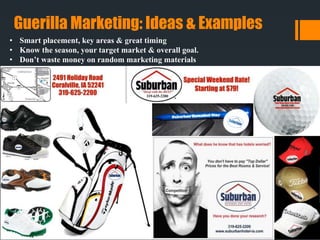 Guerilla Marketing & Partnerships | PPTX