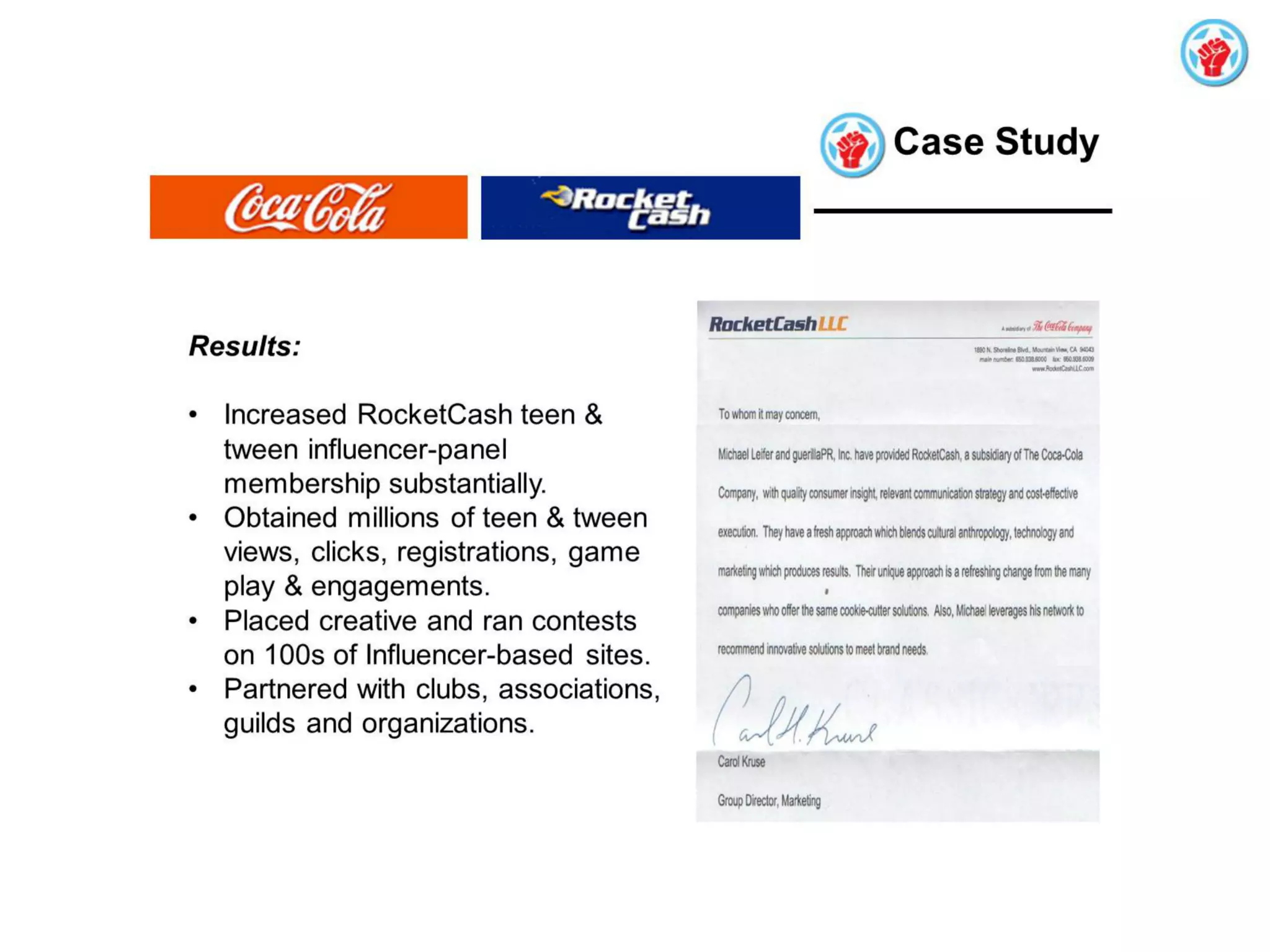 Guerilla PR Sample Case Studies | PDF