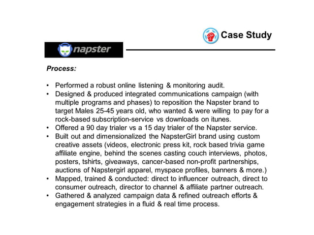 Guerilla PR Sample Case Studies | PPT