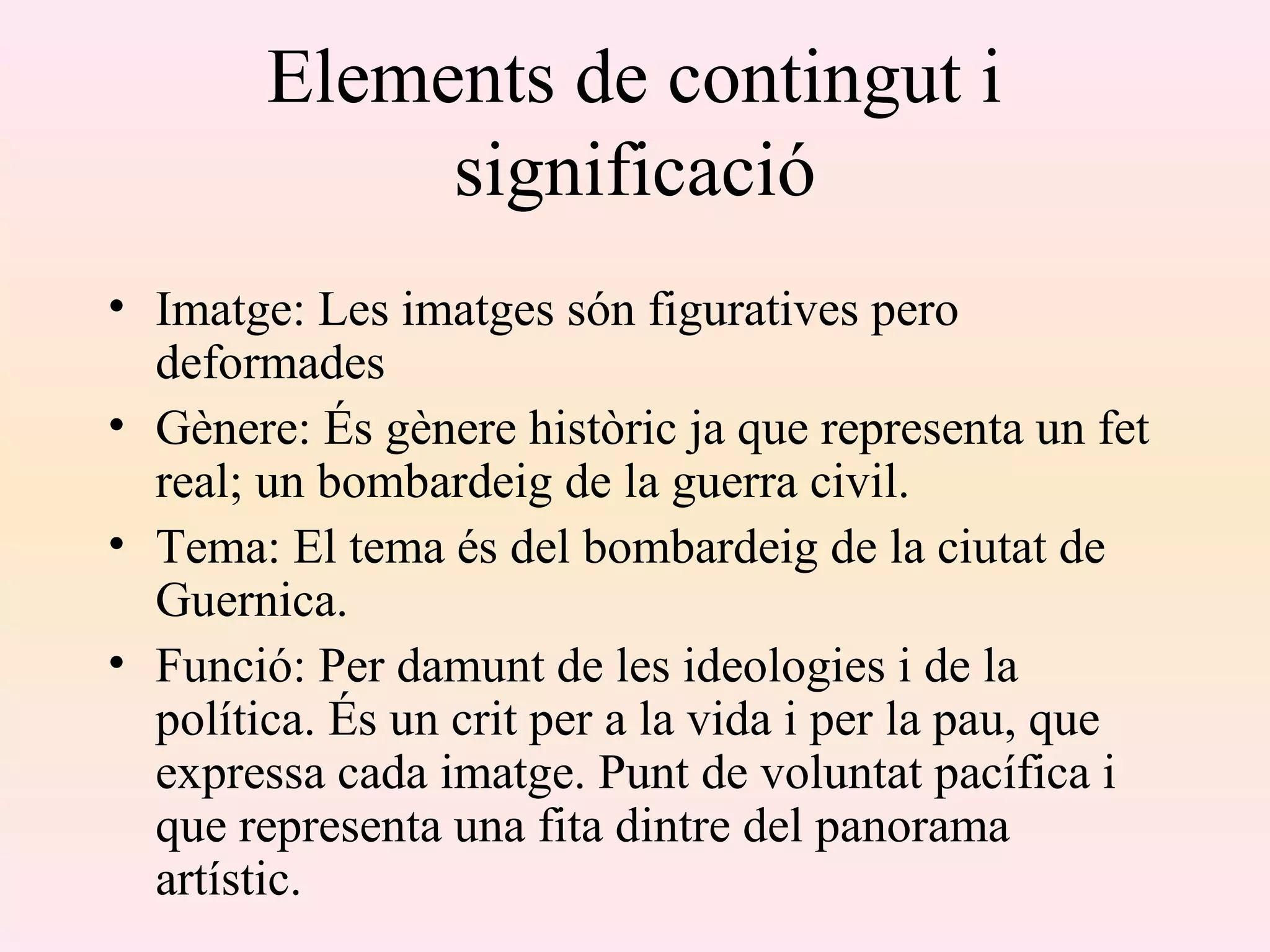 Guernica de Pablo Picasso | PPT