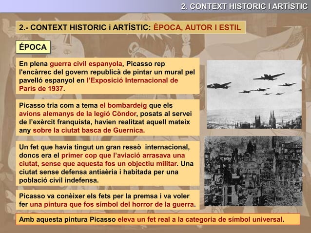 PICASSO: GUERNICA | PPTX