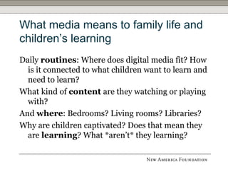 Understanding How 'Screen Time' Affects Learning | PPT