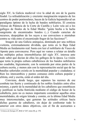 La guerra de los caballeros en la Galicia medieval. | DOC