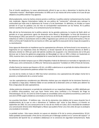 Guerra Fria -Resumen Historico | DOC