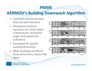 Evaluation of AERMOD and Wind Tunnel Derived Equivalent Building Dimensions | PPT