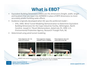 Evaluating AERMOD and Wind Tunnel Derived Equivalent Building Dimensions | PDF