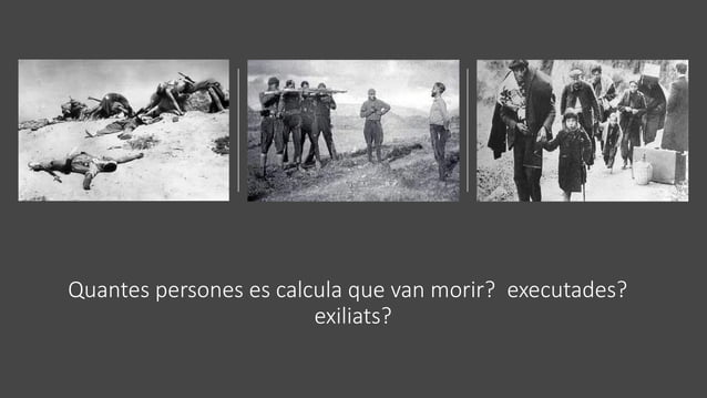 La guerra civil española diapositivas presentación | PPTX