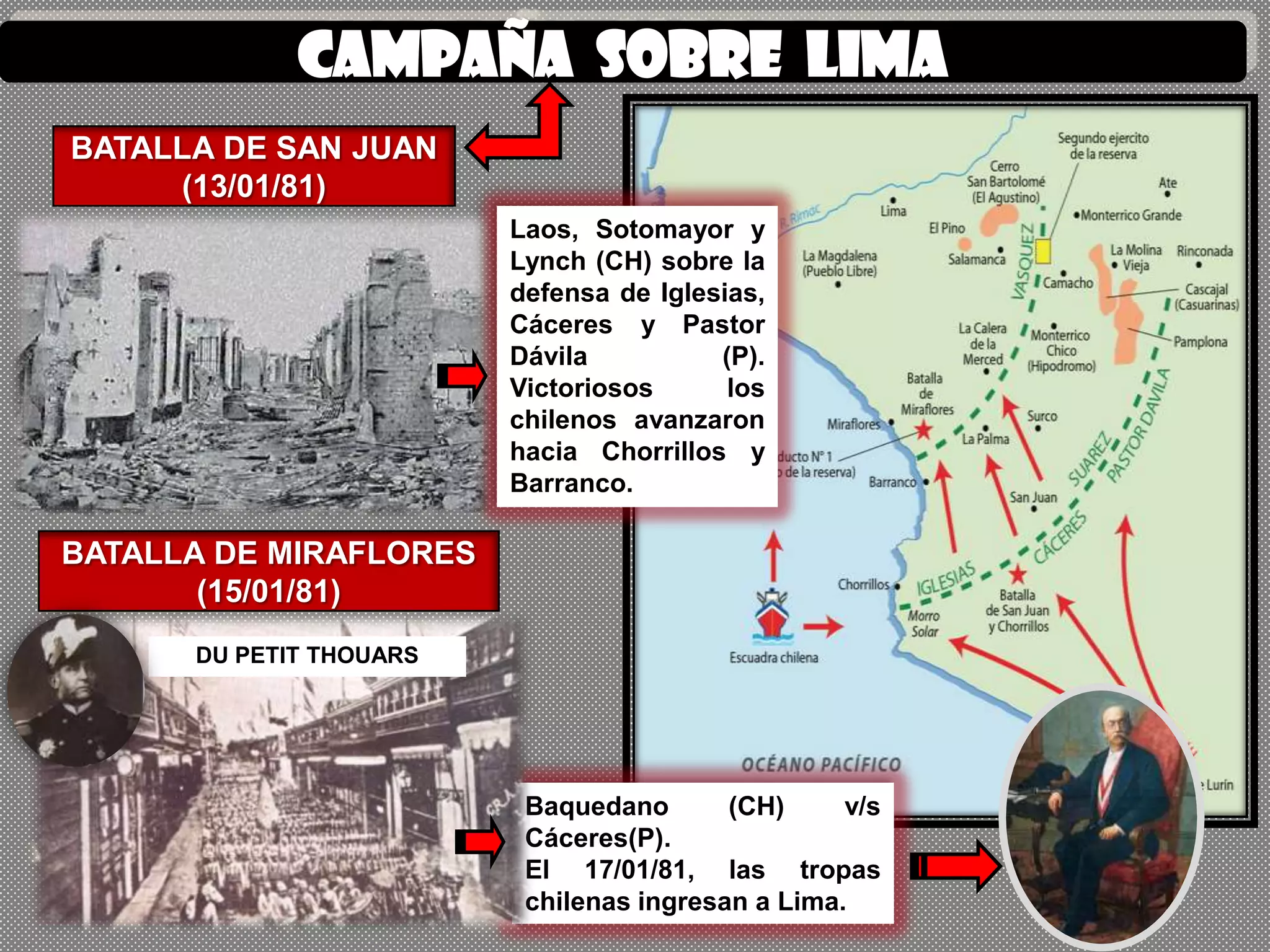LA GUERRA CON CHILE | PPTX | Death, Injury, or Military Conflict ...
