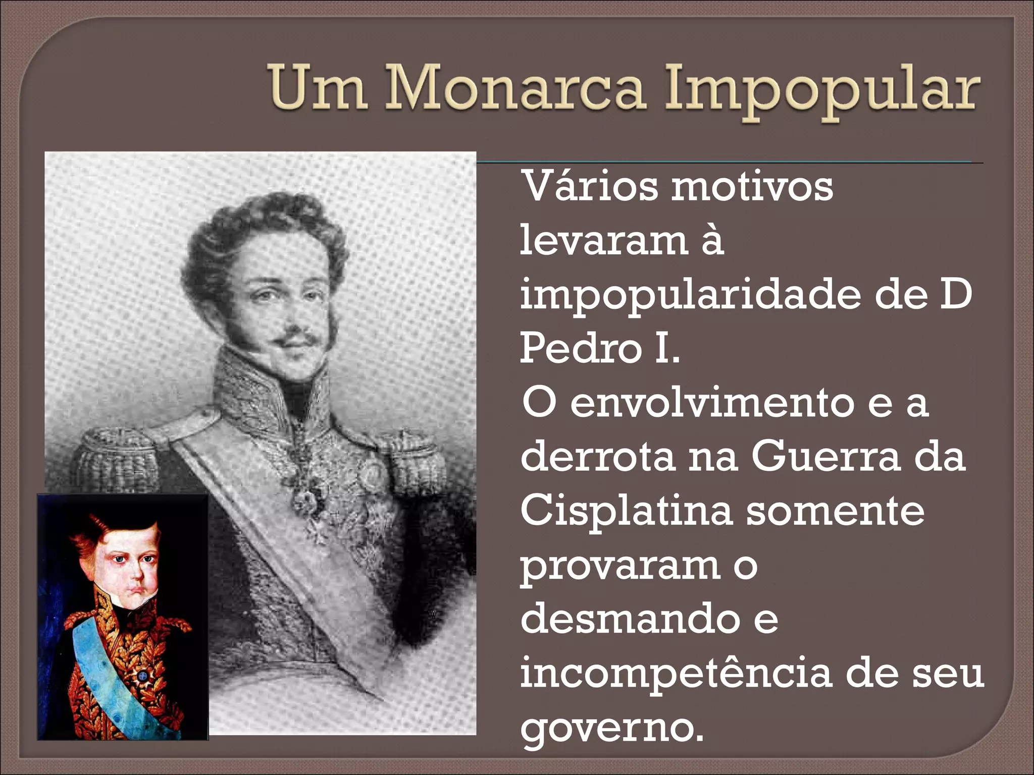 Guerra da cisplatina | PPT