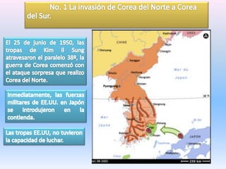 Guerra de corea muy explicada Emerson | PPTX