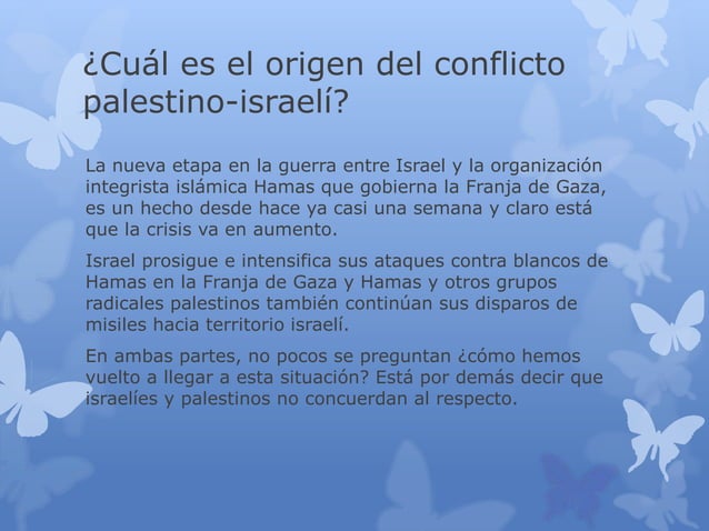 Guerra De Gaza E Israel Ppt