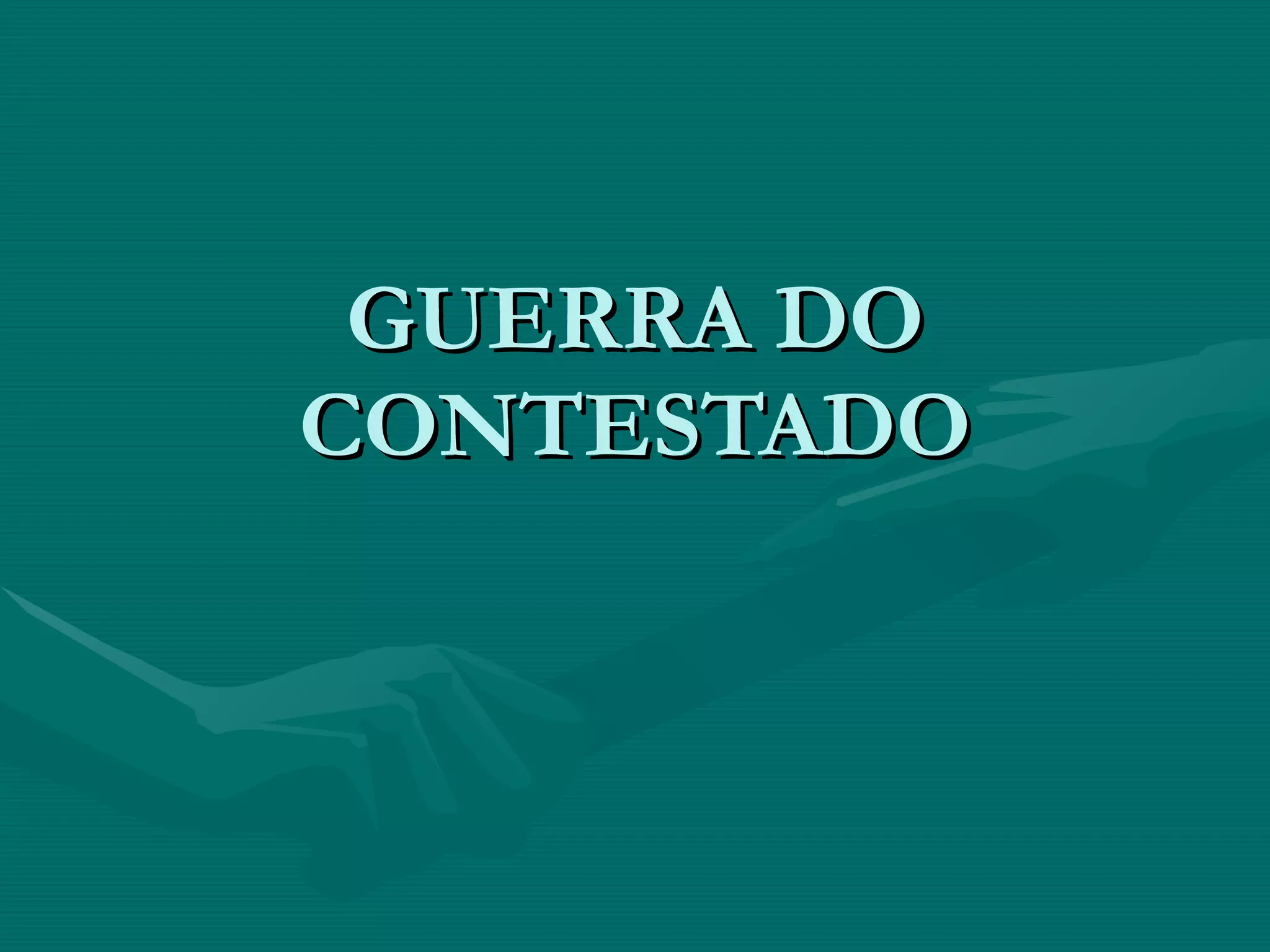 Guerra do contestado | ODP