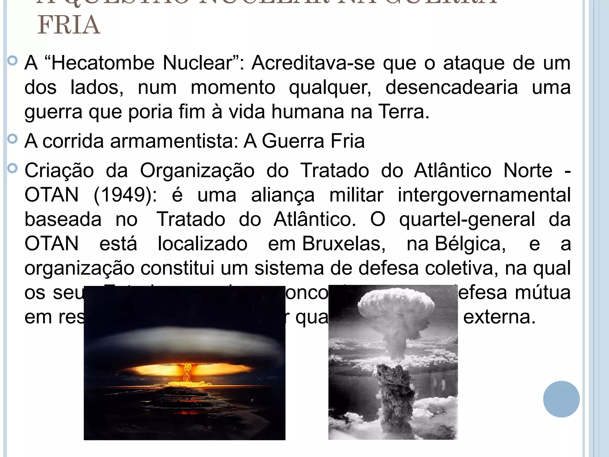 Guerra fria e o mundo bipolar | PPT