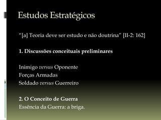 Guerra, guerrilha e terrorismo | PPTX