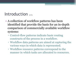 Workflow User Interfaces Patterns | PPTX