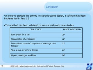Identification Criteria in Task Modeling | PPT