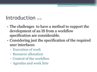 Workflow User Interfaces Patterns | PPT