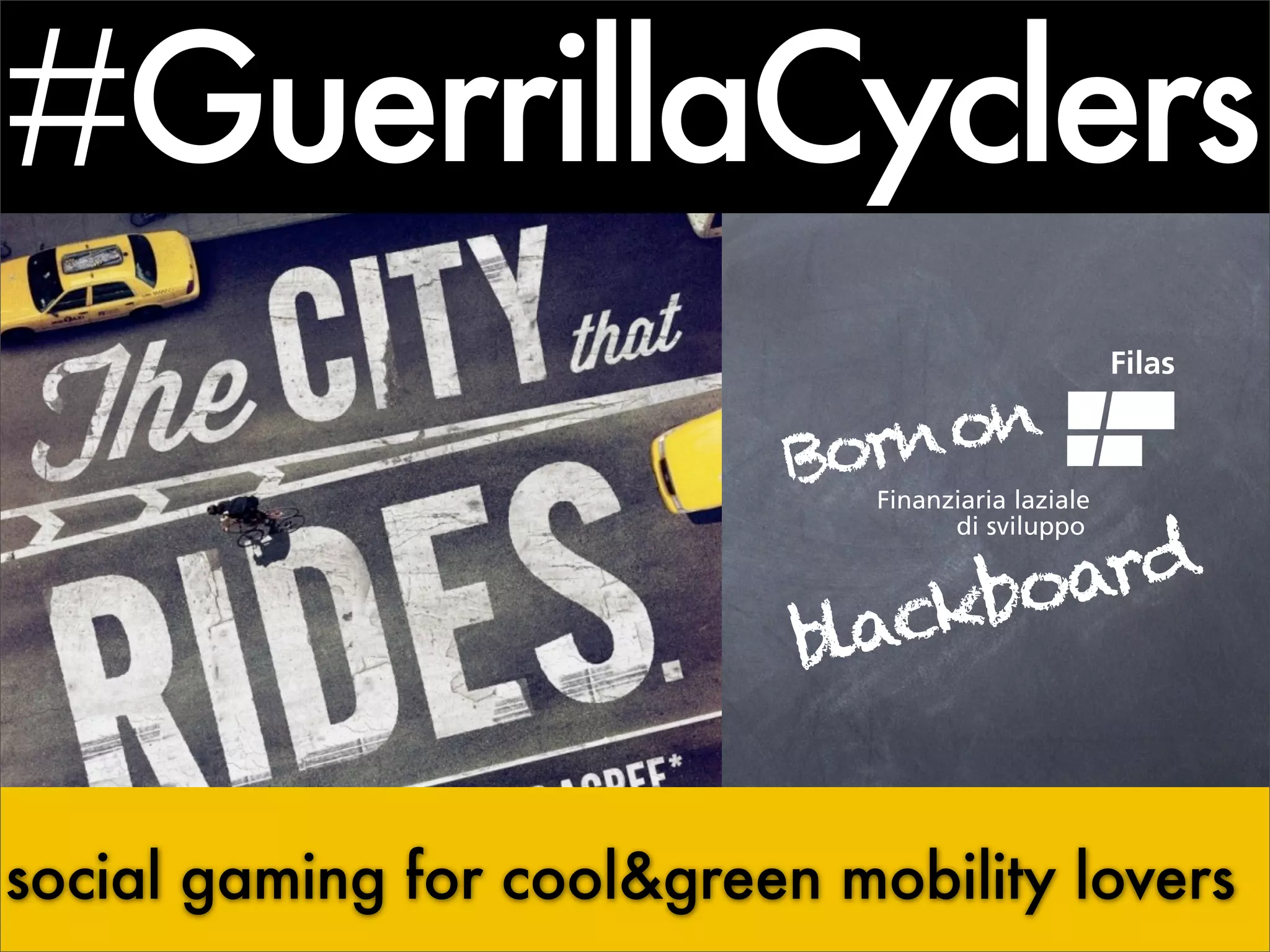 Guerrilla cycling Prize | PPT