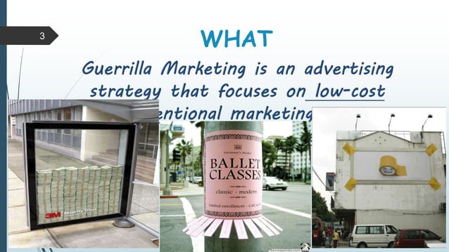 Guerrilla marketing | PPT