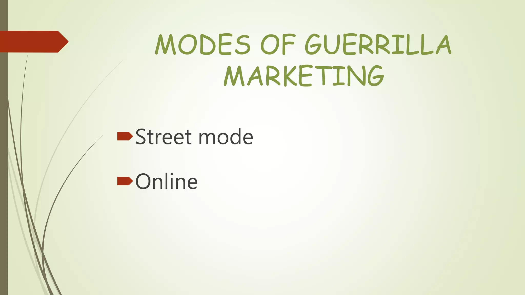 Guerrilla marketing | PPT