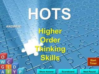 GUESS THE ACRONYM CHALLENGER OR ENERGIZER PPT | PPT