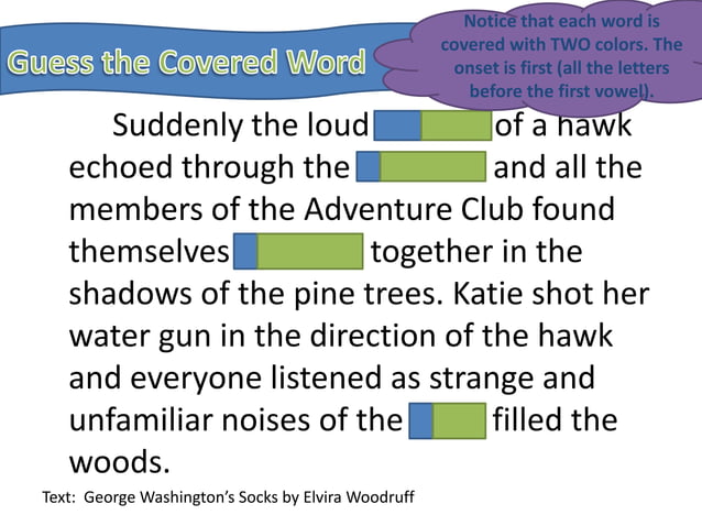 Guess The Covered Word And Anticipation Guide | PDF