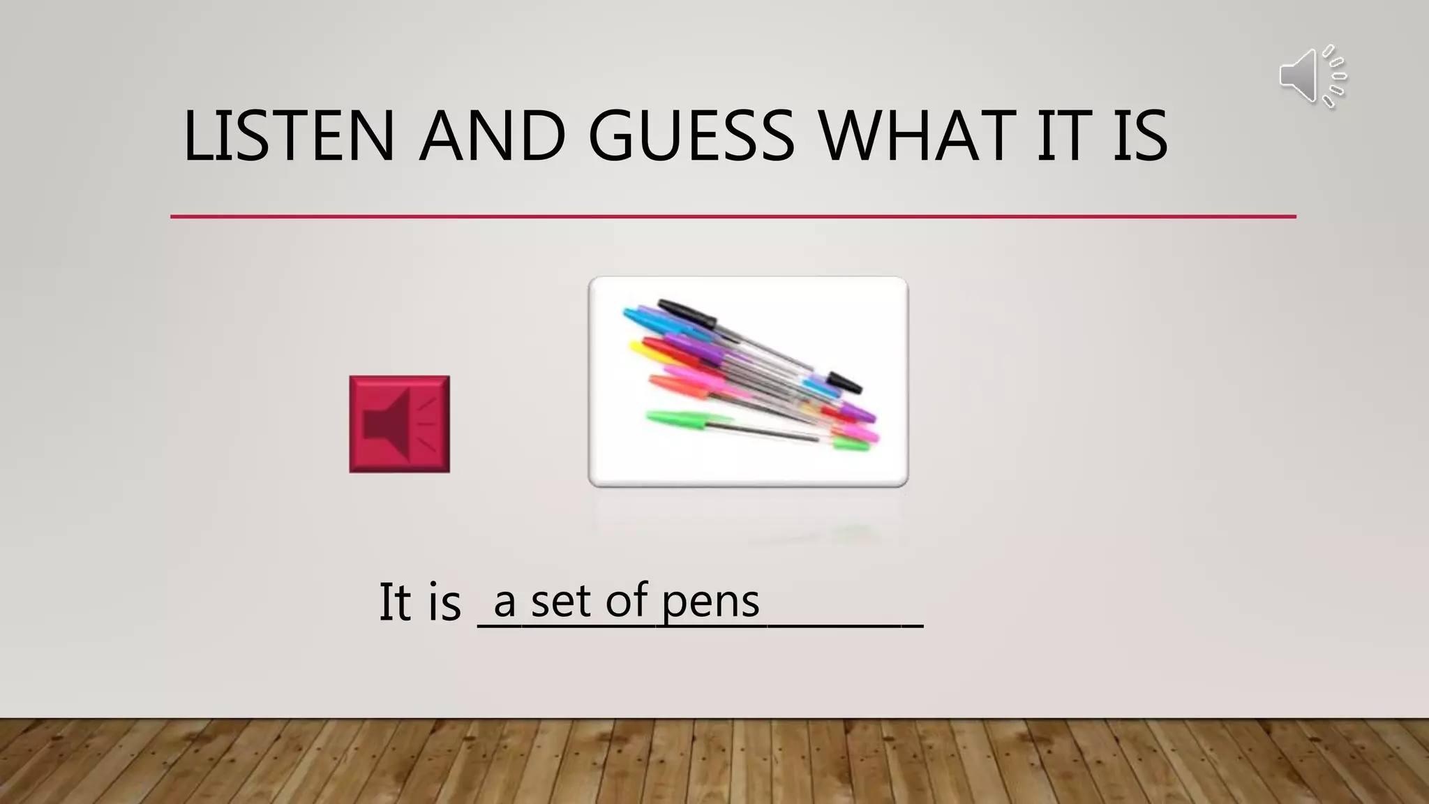 Guessing game about sounds | PPTX
