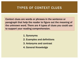 Guessing meaning fron context | PDF