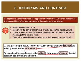 Guessing meaning fron context | PDF