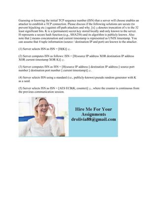 Guessing or knowing the initial TCP sequence number (ISN) that a serve.pdf