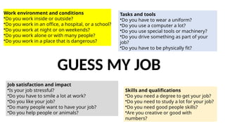 guess my job - questions to ask to guess the job.pptx