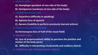 (cerebrovascular accident /stroke/brain attack) | PPTX