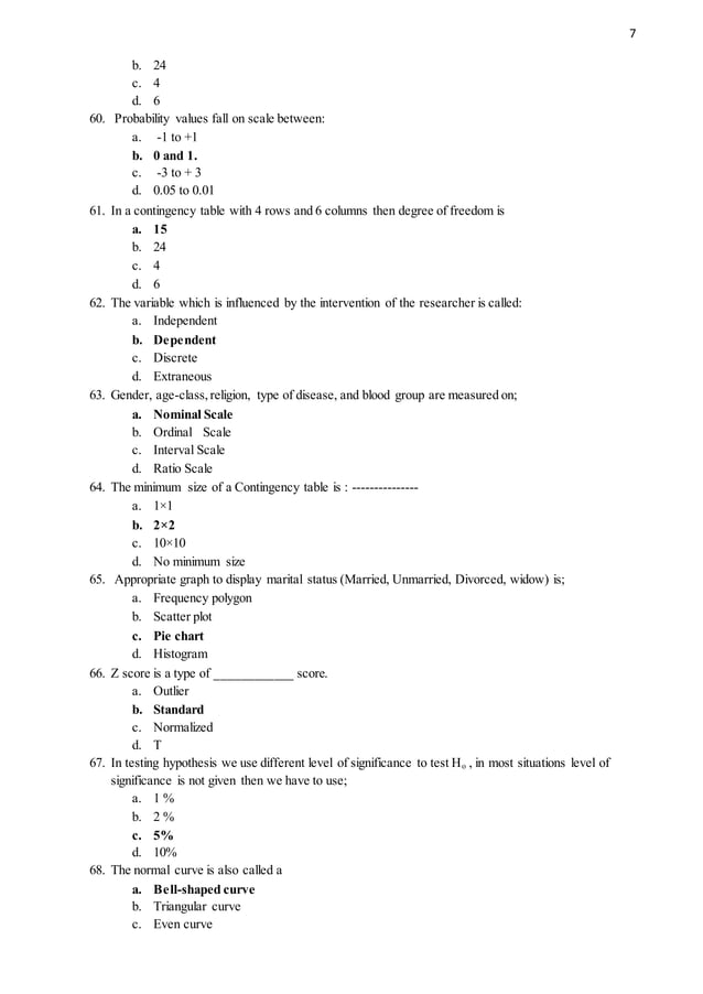 Guess paper biostate | DOCX | Physics | Science