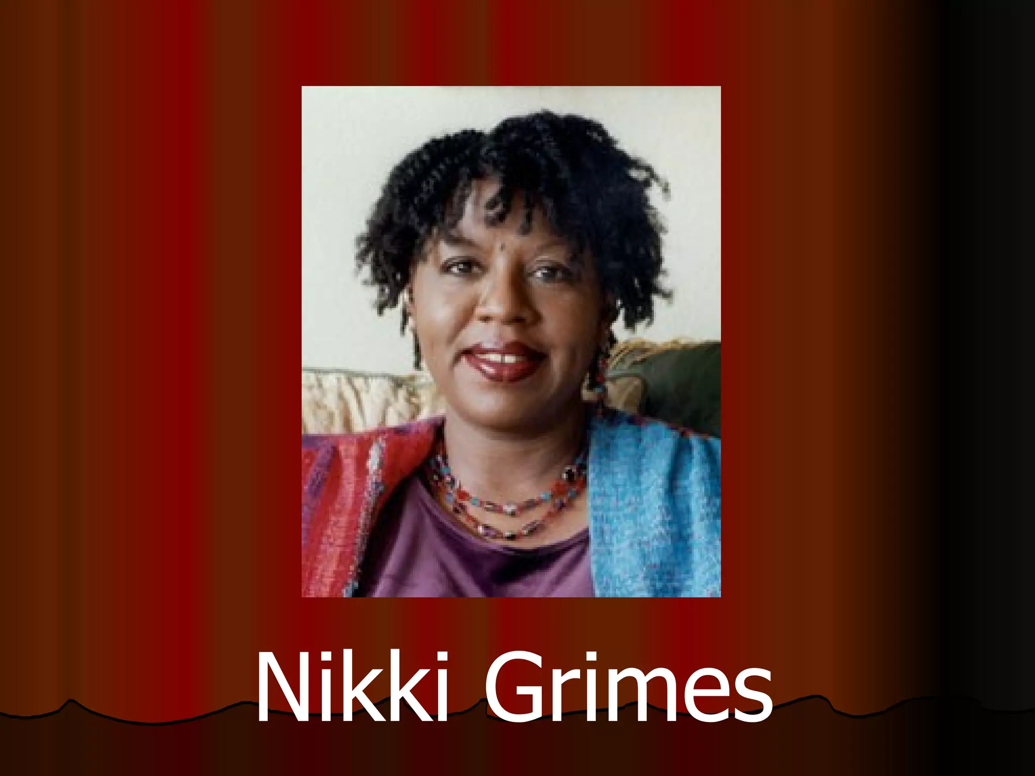 Guess That Author: NIkki Grimes | PPT