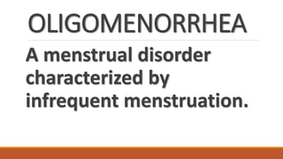 HEALTH (Common Disorders and Ailments in Reproductive System) | PPTX