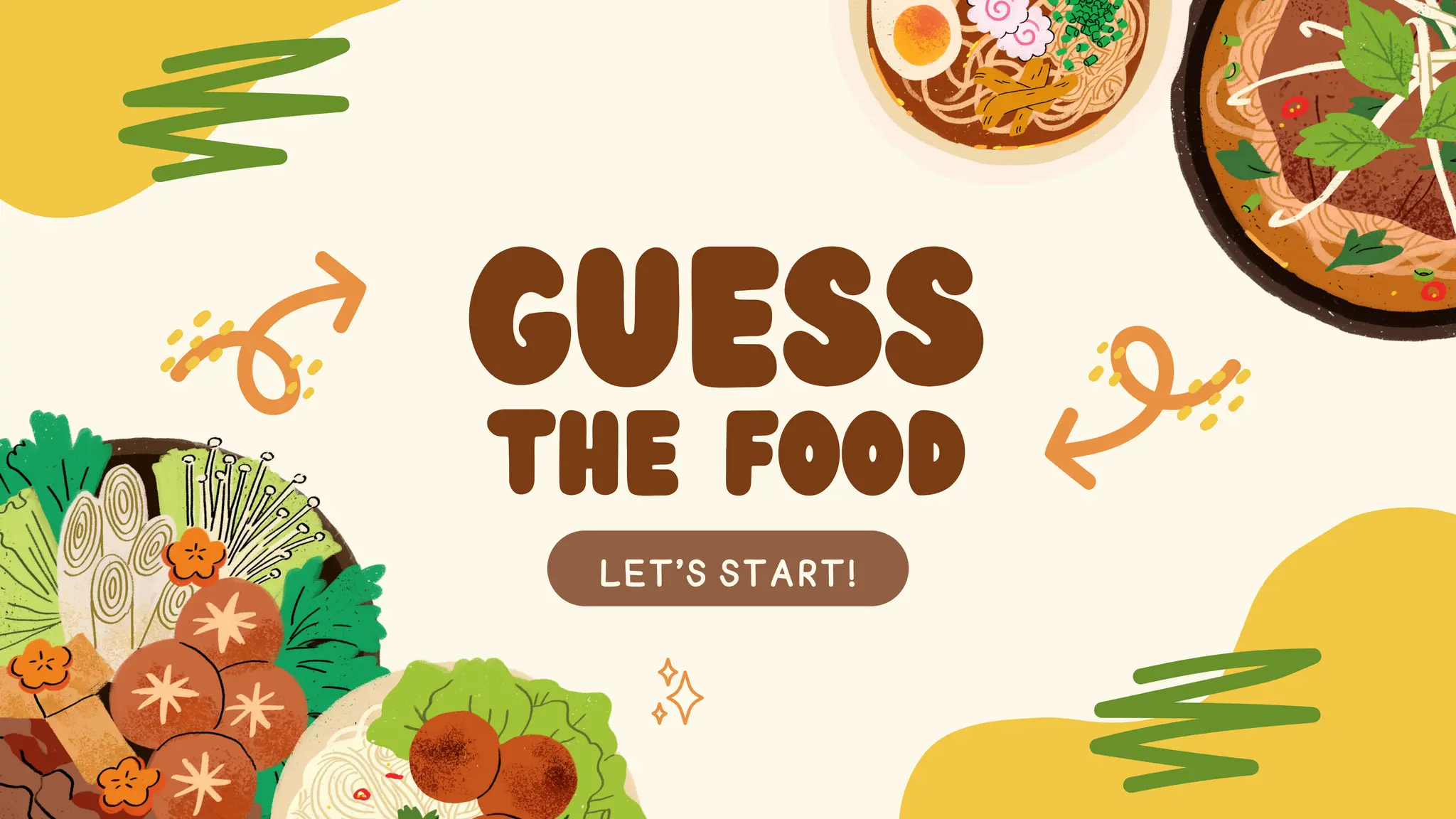 Guess the food Presentation For Children | PDF