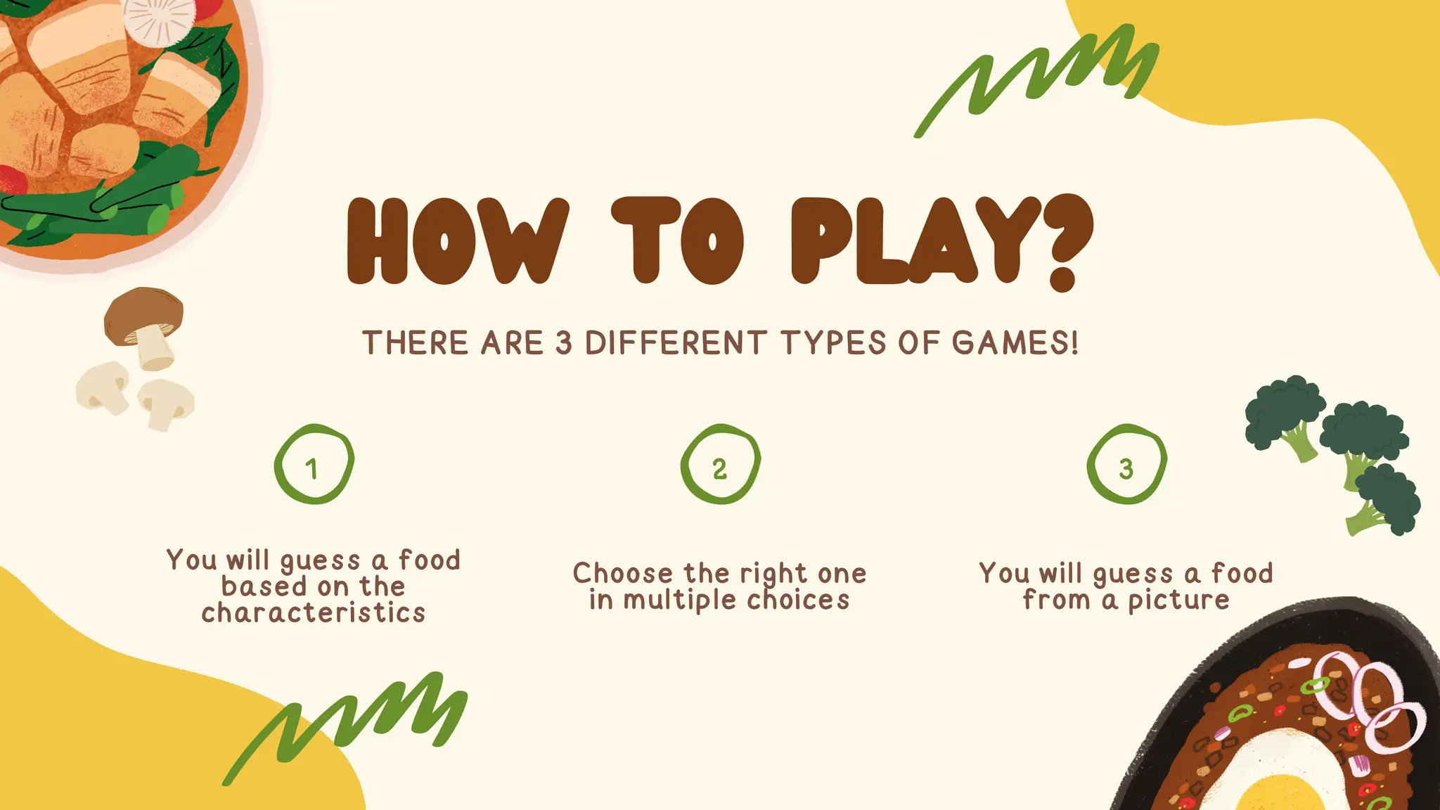 Guess the food Presentation For Children | PDF